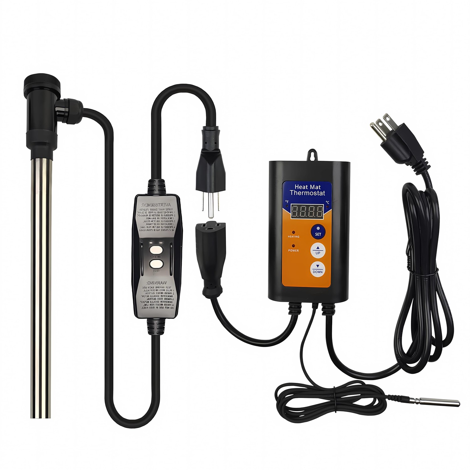 LINGLONGTEMP 1500W Titanium Fully Submersible Portable Electric Hot Tub ...
