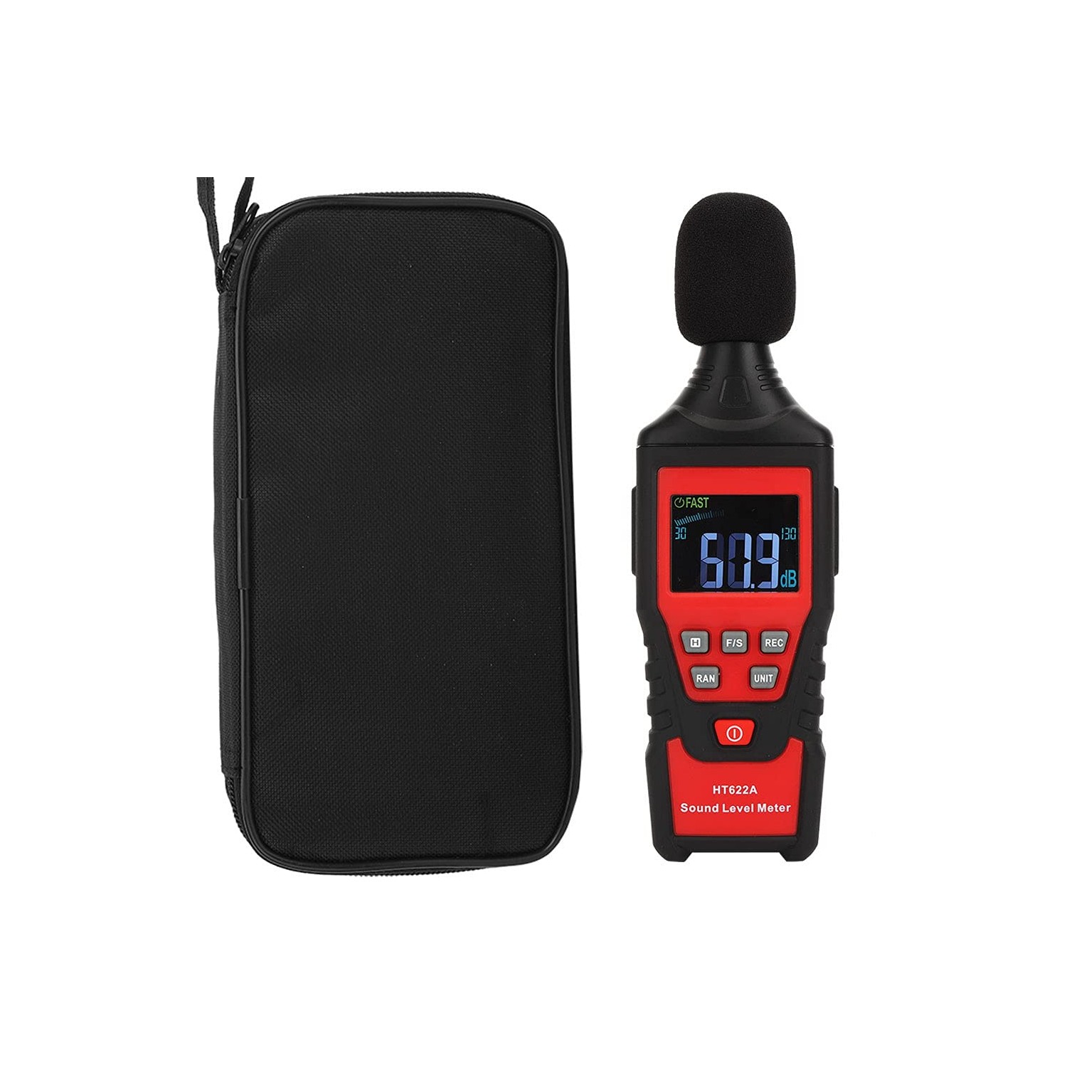 Noise Sound Level Metre, HT622A 30dB-130dB Digital Decibel Metre with ...