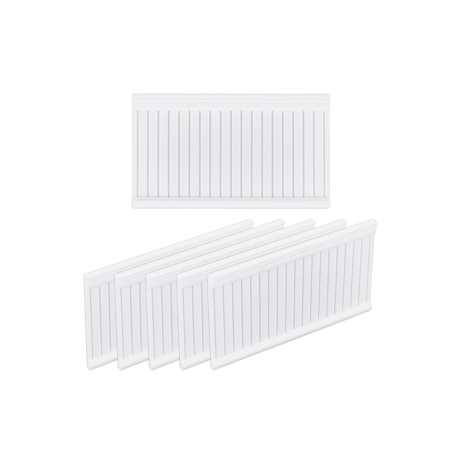OLYCRAFT 6 Pcs Mini House Wainscoting 1:12 Scale Wainscot Interior ...