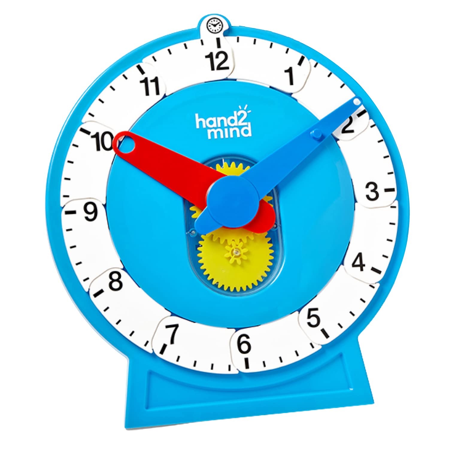 hand2mind Advanced Magnetic NumberLine Clock, Large Demonstration Clock ...