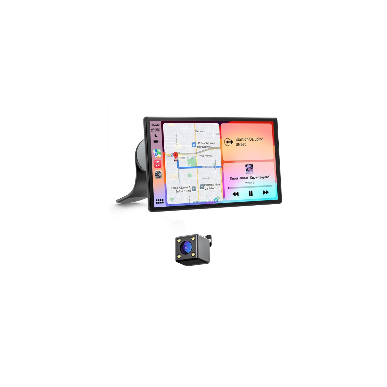 9" CarPlay Screen for Car with Apple CarPlay & Android Auto, Portrait ...