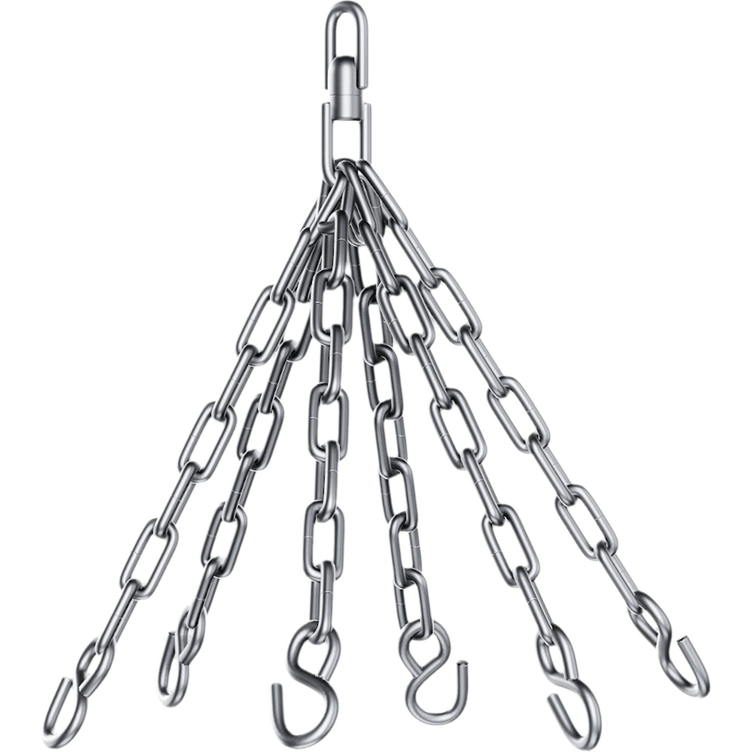 Authentic RDX Heavy Punch Bag 6 Strand Hanging Steel Chains & Swivel ...