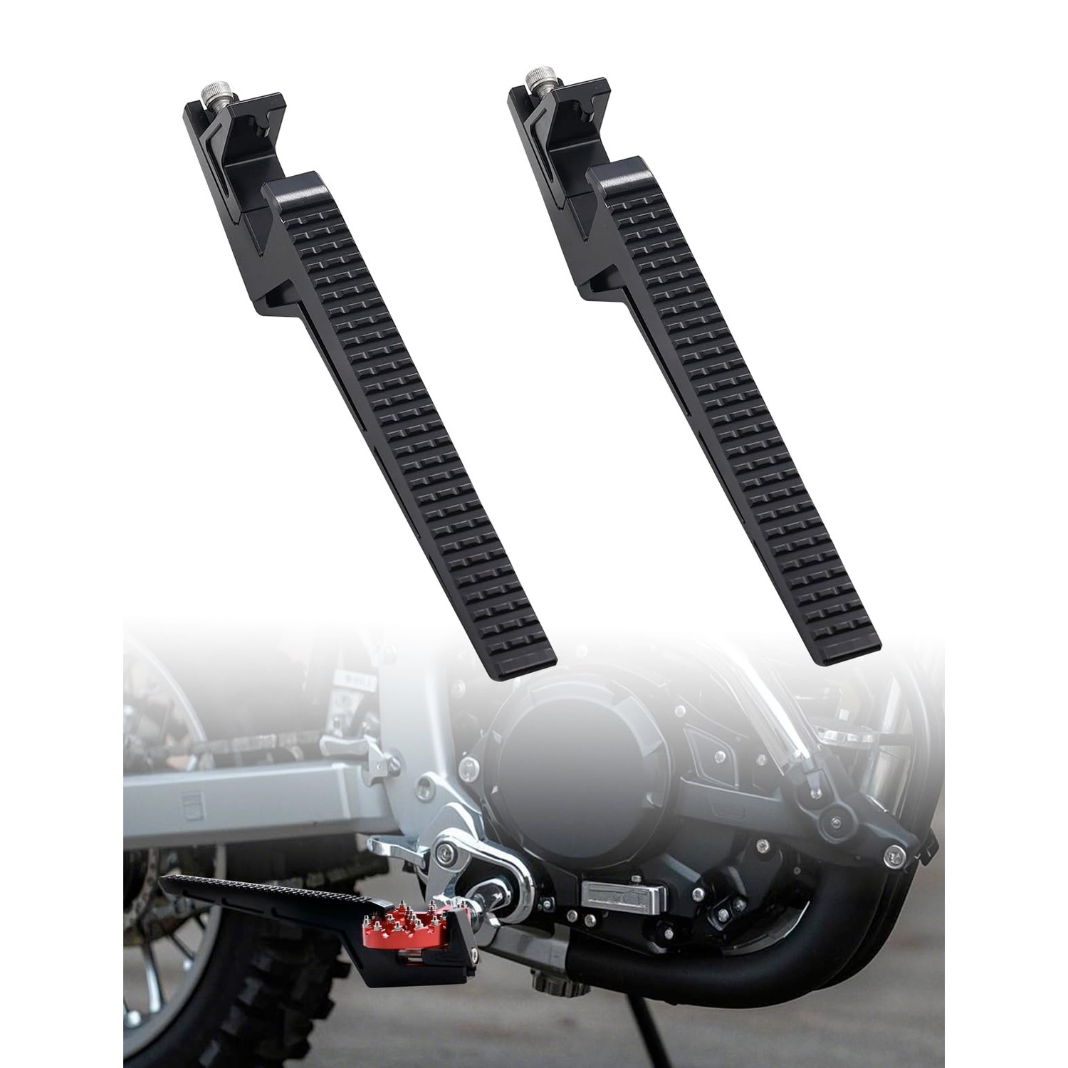 Universal Passenger Peg Extensions Compatible With Enduros and Surron ...