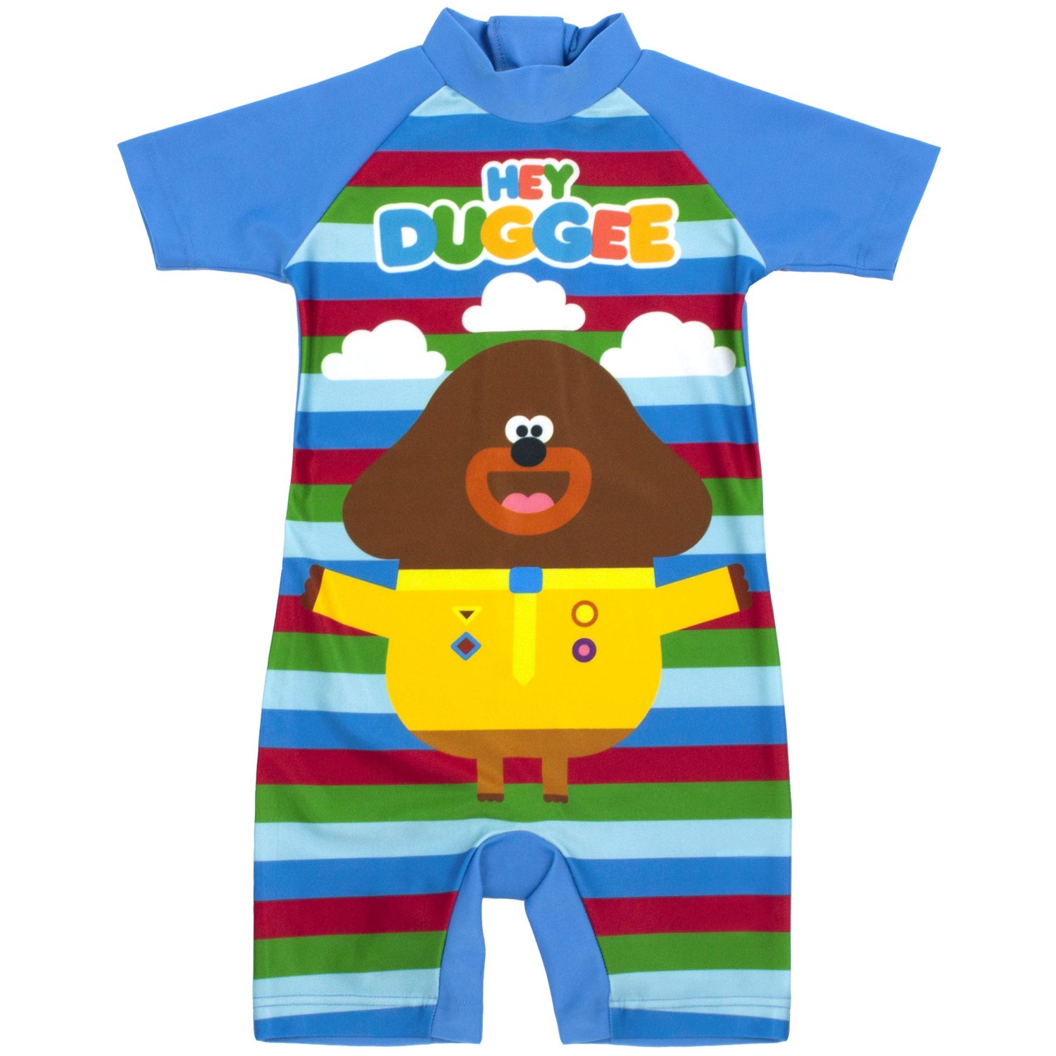Hey Duggee Swimsuit for Boys | Kids Cbeebies Sun Safe Swimming Costume ...