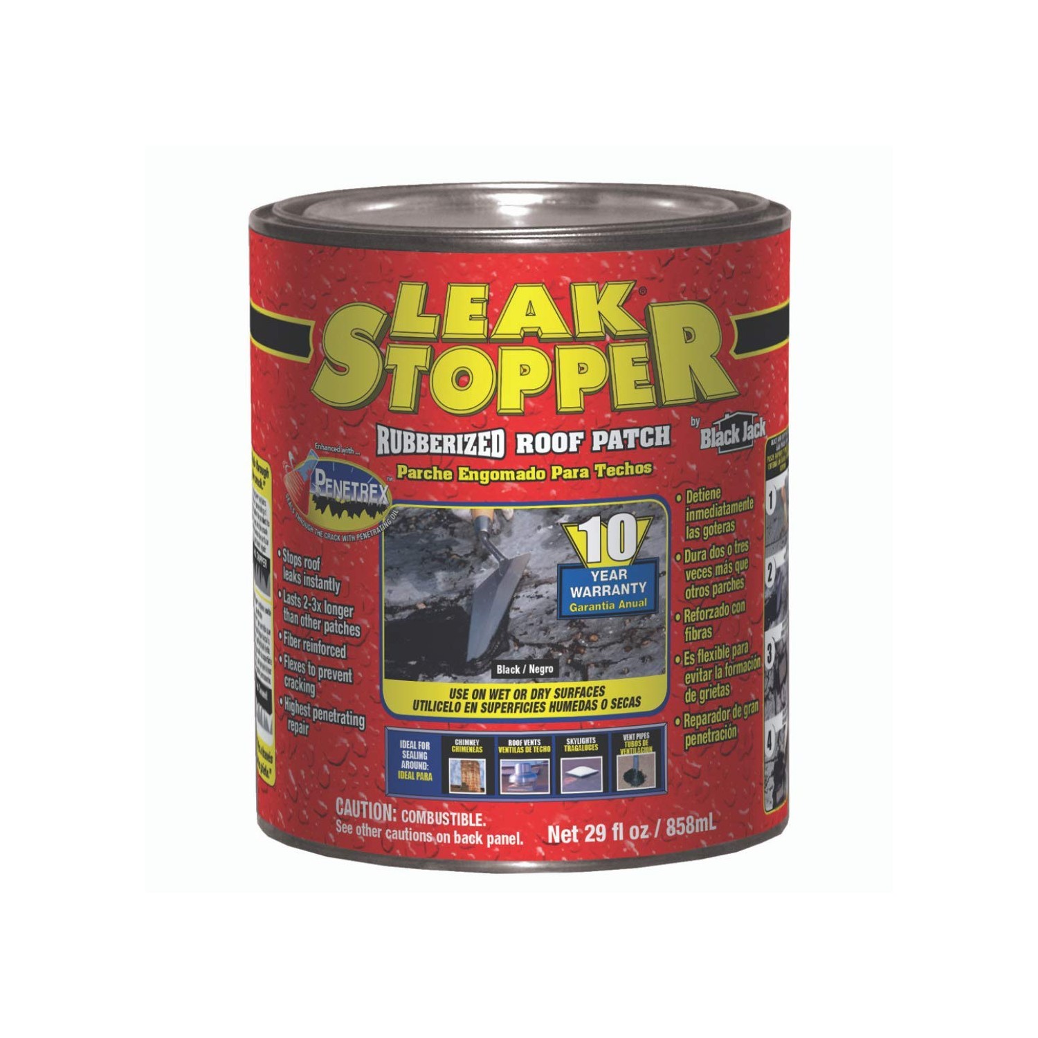 Leak Stopper Rubber Flexx Liquid Rubber Coating - Seal & Waterproof ...