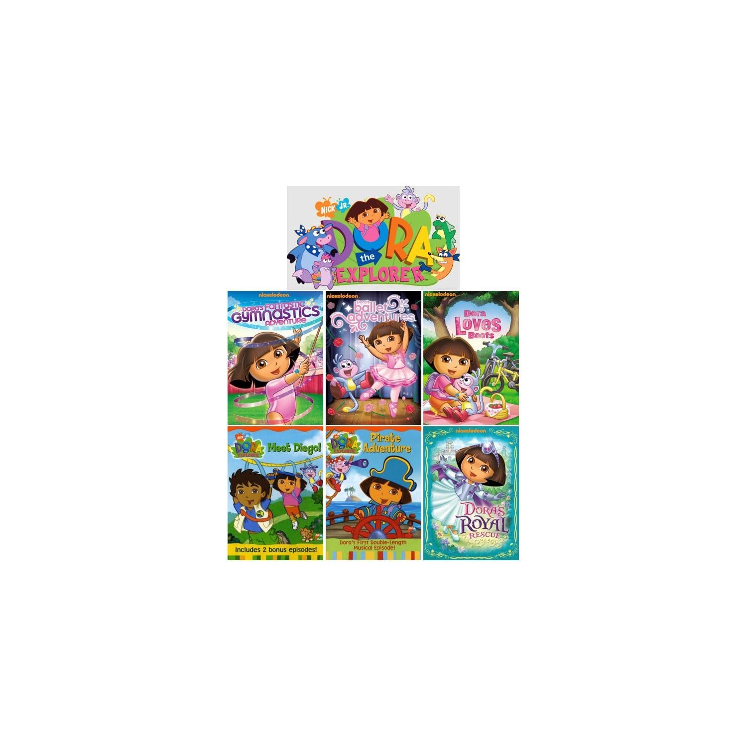 Dora the Explorer: The Epic 6-Film Adventure Collection Volume # 3 ...