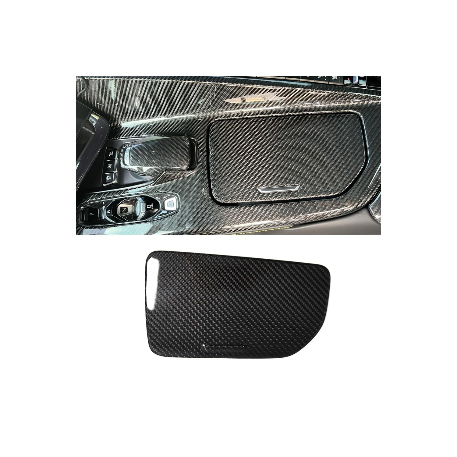 Car Water Cup Holder Panel for C8 Corvette Z51 Z06 Coupe HTC 2020 2021 ...