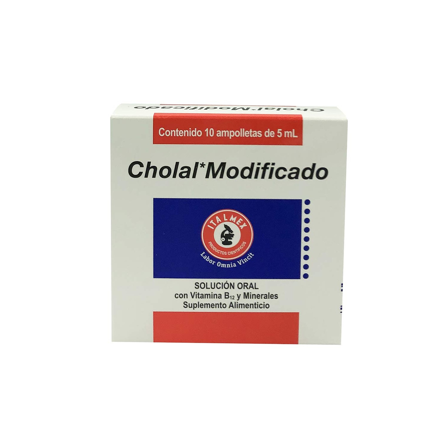 Cholal*Modificado, Vitamina B12 y Minerales, Suplemento Alimenticio ...