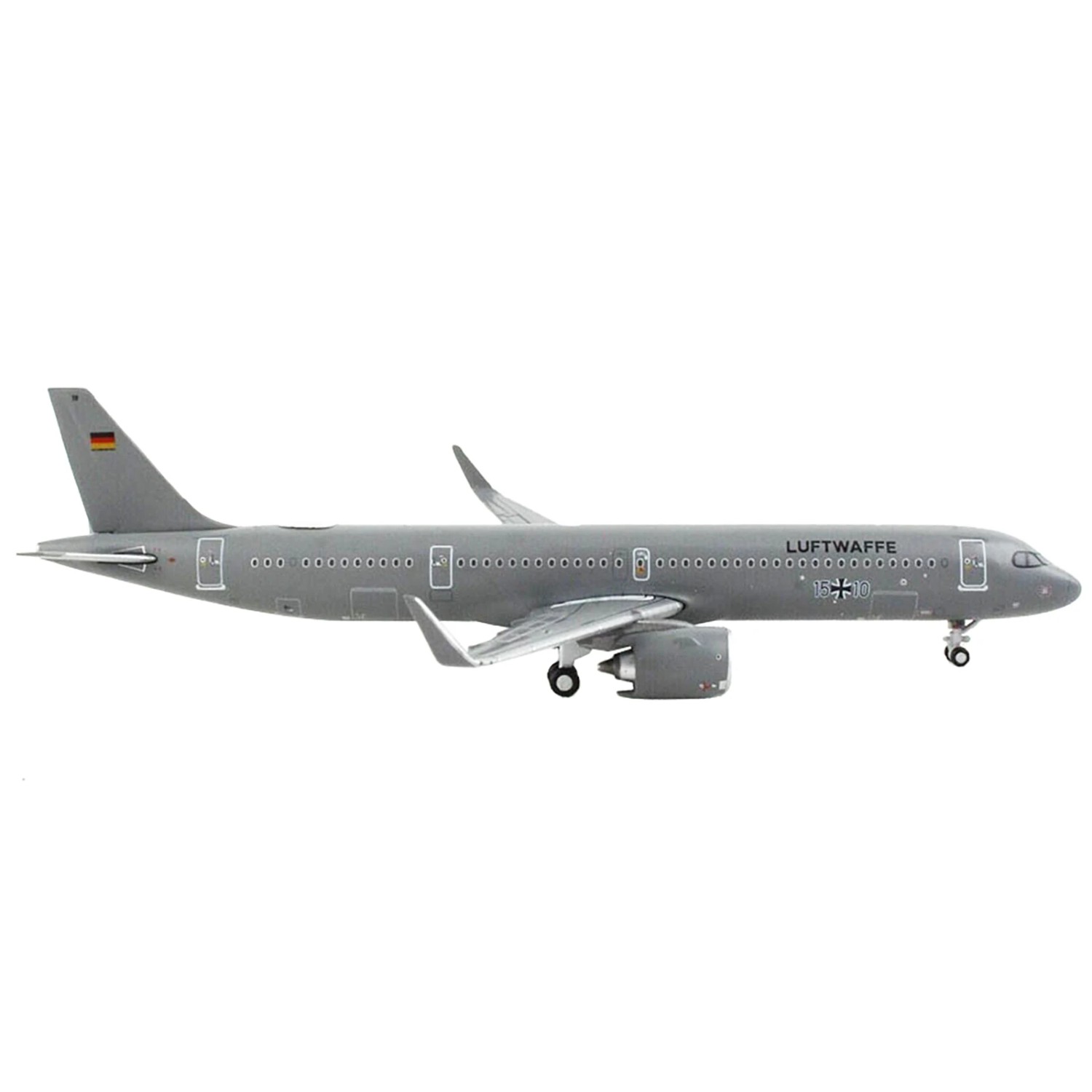 DCD Airbus A321neo Transport Aircraft "German Luftwaffe" Gray "Gemini ...