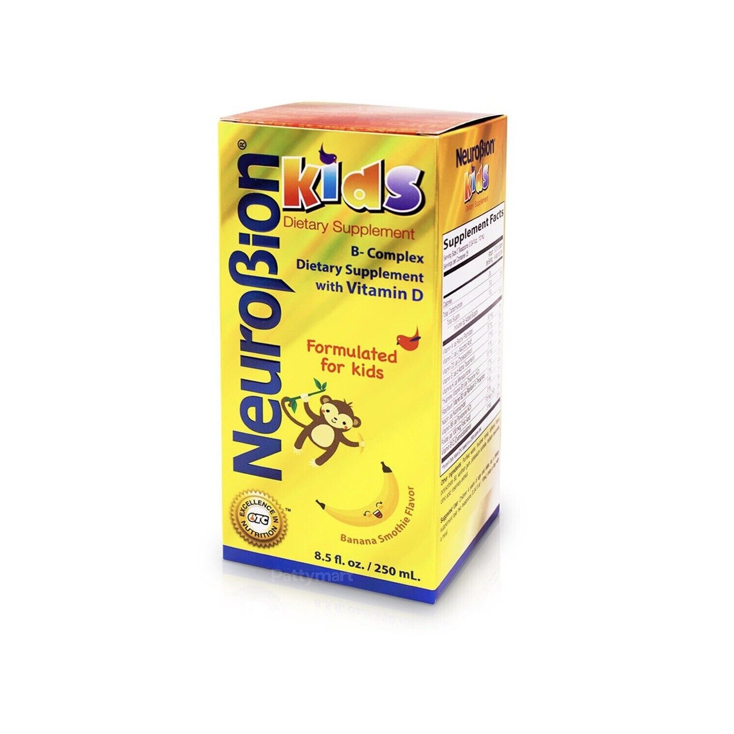 Neurobion Kids Jarabe 8.5 oz Ayuda con el apetito y el aprendizaje de ...