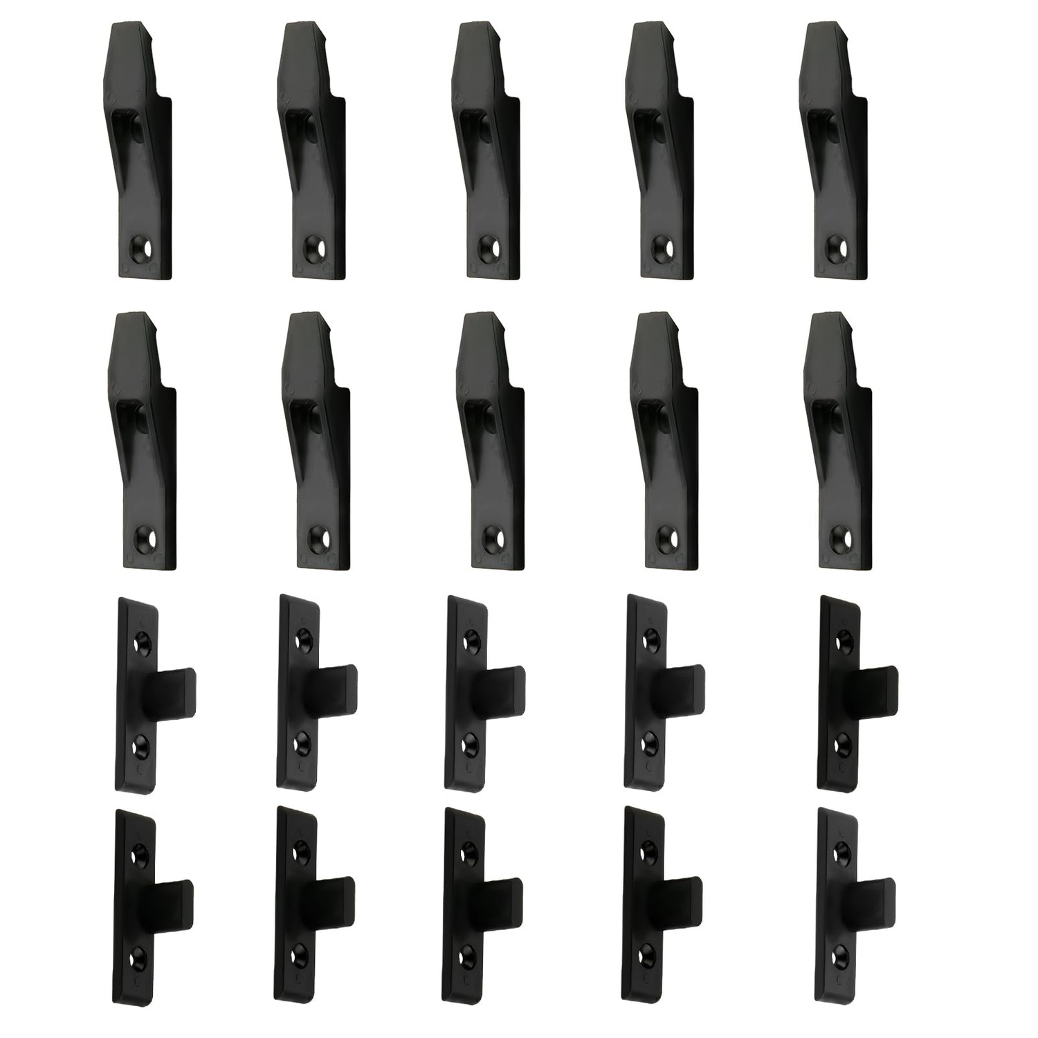 10 Pairs Keku Drop On,Hook Push in Plinth Fasteners Fittings Press Fit ...
