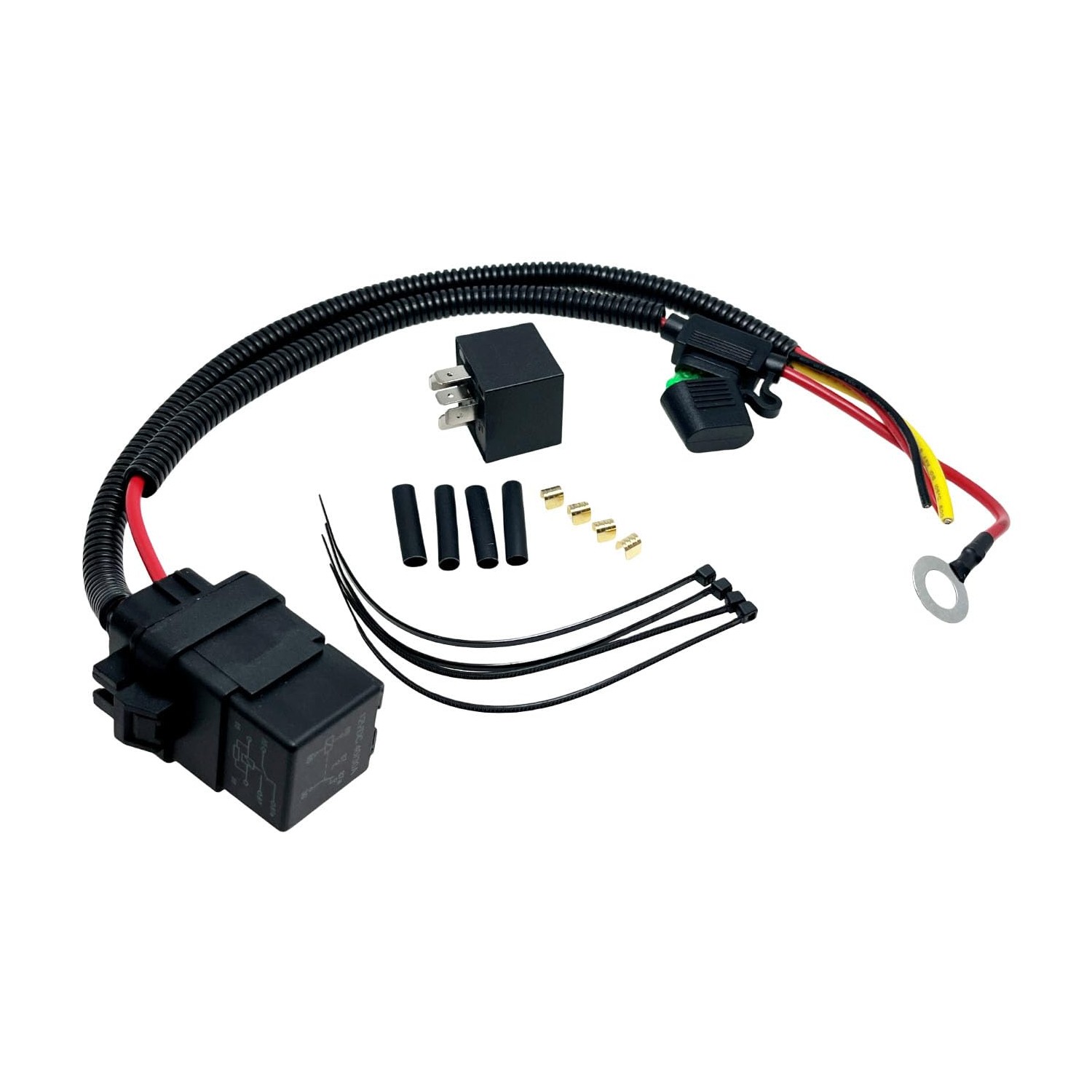 HYNYHT Fuel Pump Relay Wiring Kit 68269523AD CBWPR091AA Compatible with ...