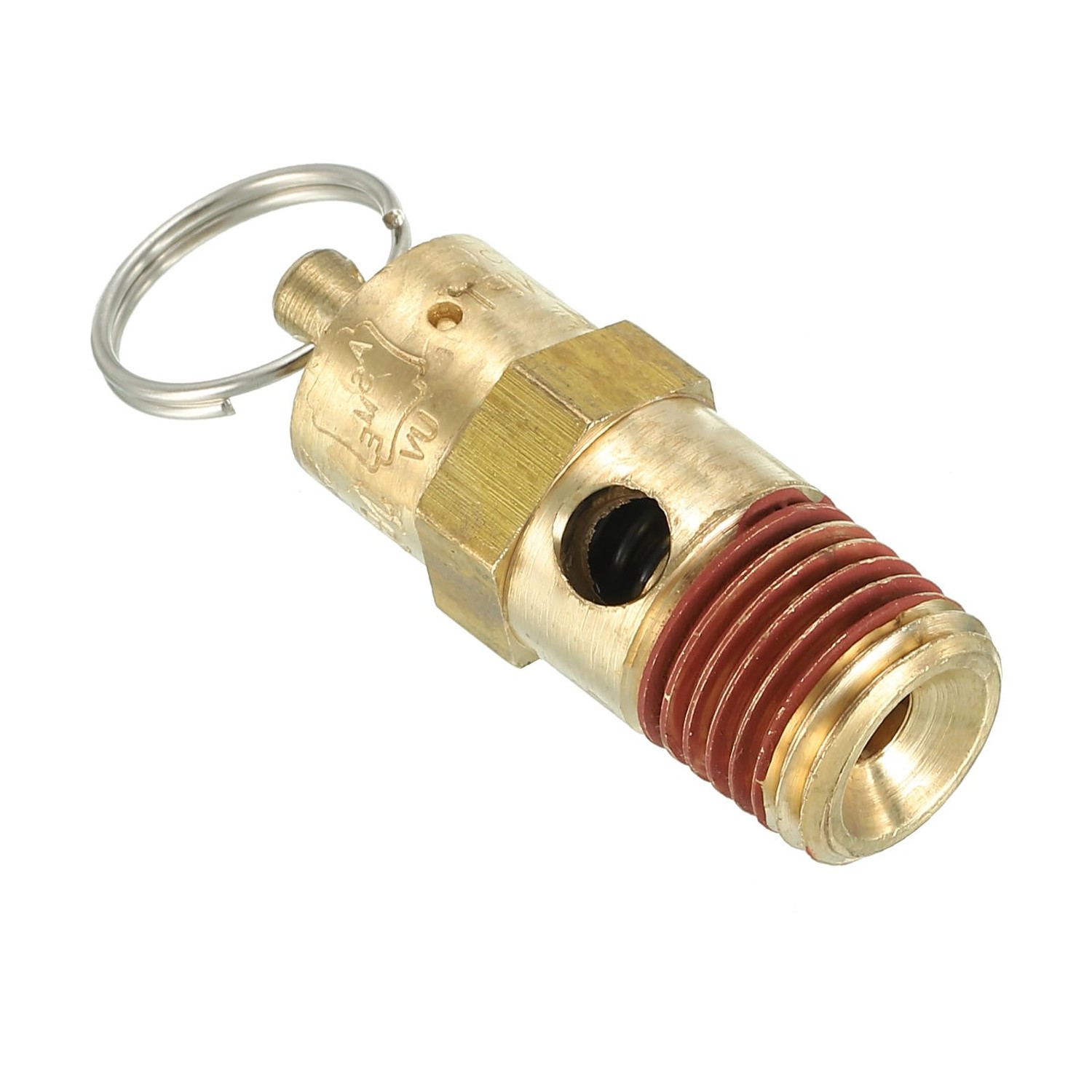 PATIKIL 1/4" Male NPT Safety Valve, Air Compressor Release Valve, 175 ...