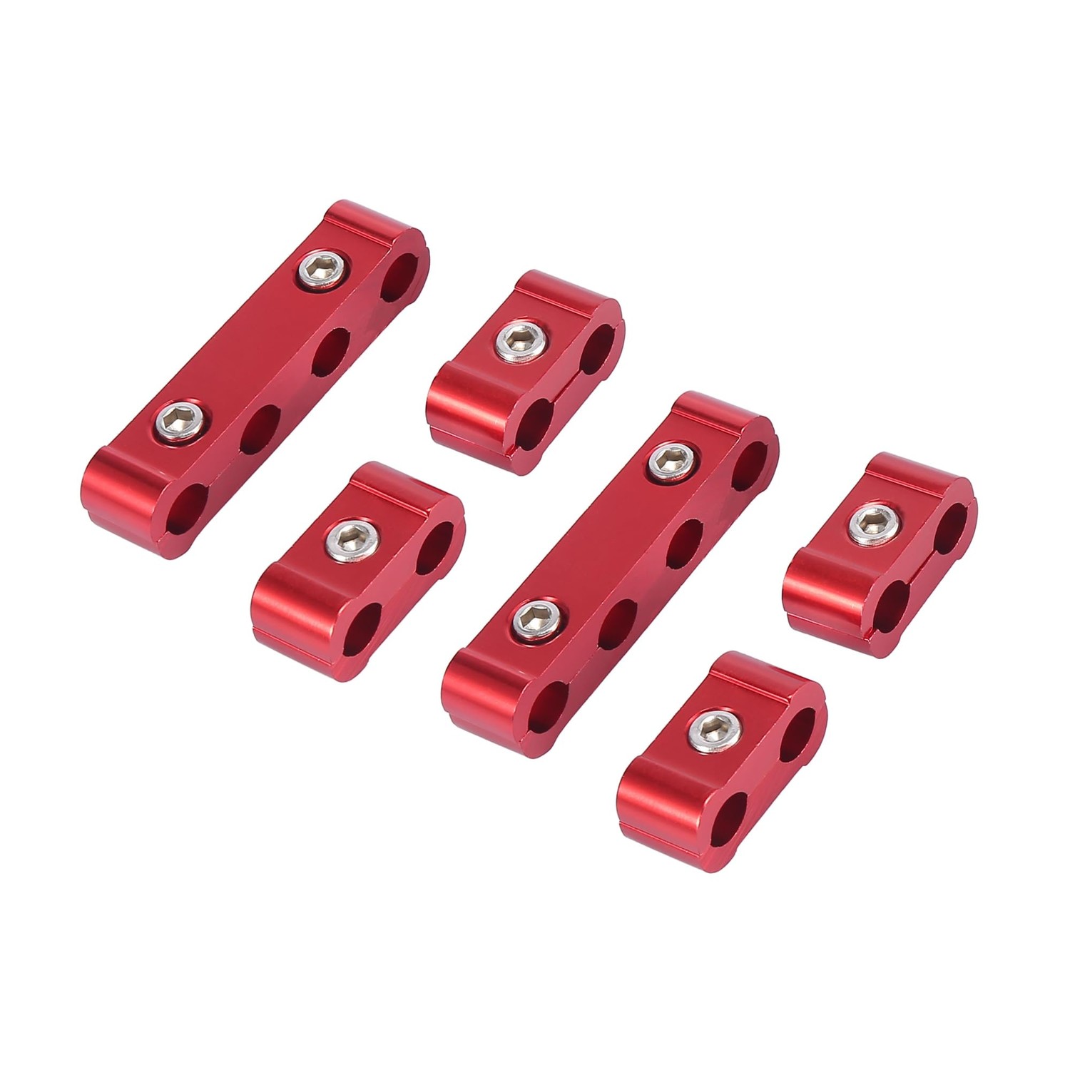 A ABSOPRO 2 Set 8mm Car Engine Spark Plug Wire Separator Looms Divider ...