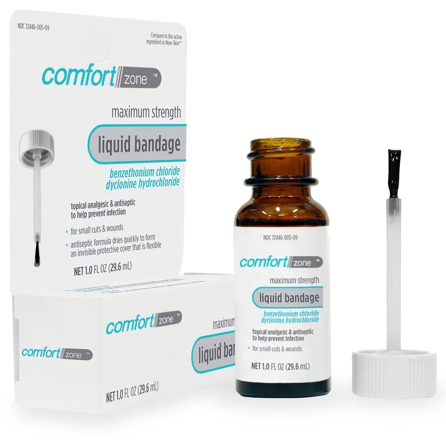 Comfort Zone Comfort Zone Liquid Bandage, Topical Analgesic and ...
