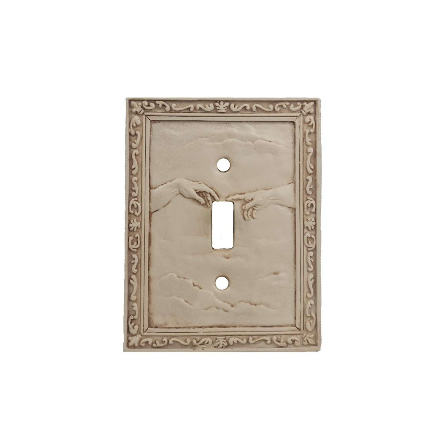 Bella Haus Design Michelangelo's The Creation of Adam 3D Sculpted Light ...