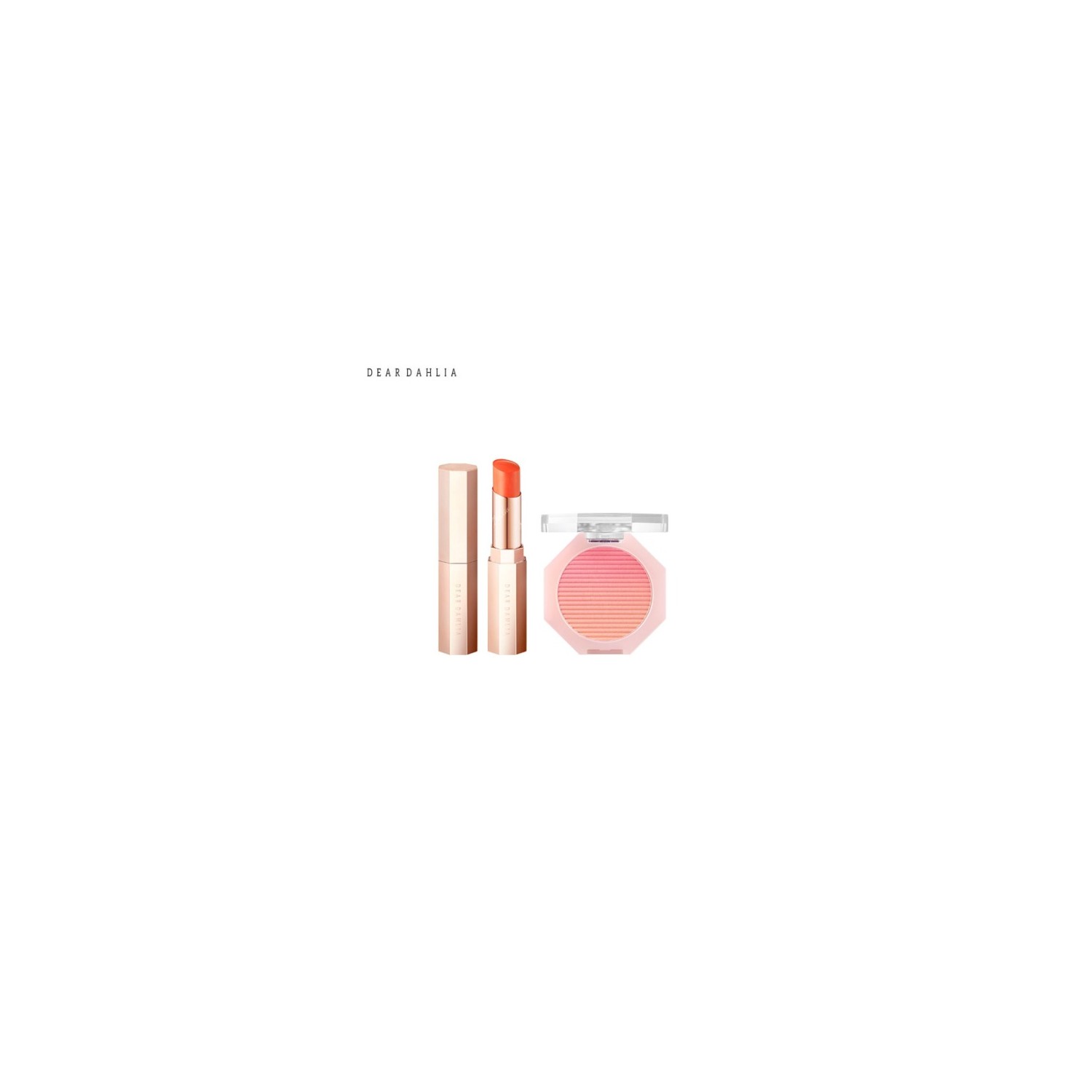DEAR DAHLIA Lip Paradise Color Balm & Soft Dream Blush Set 2items ...