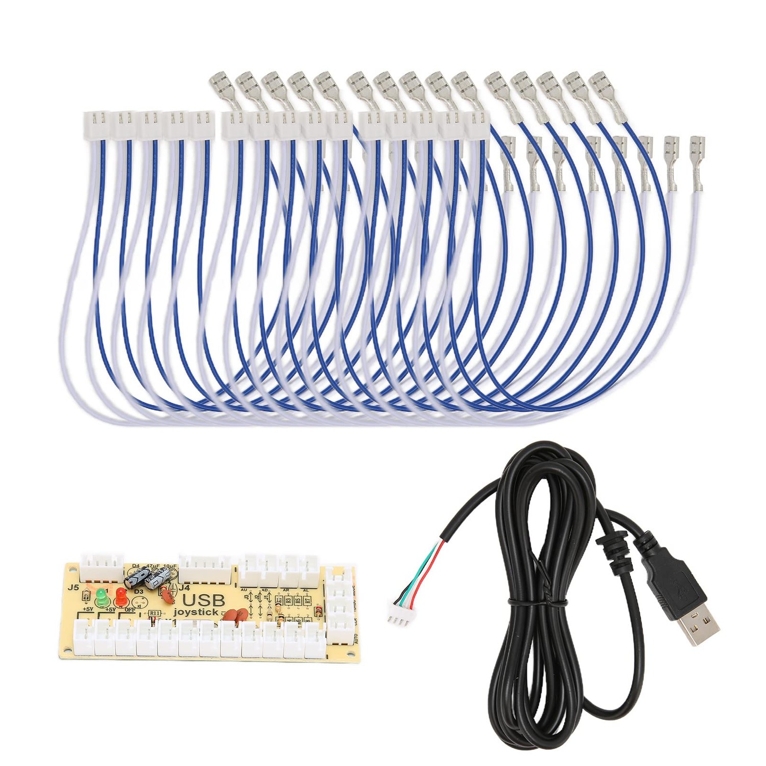 USB Encoder, Game Consoles USB Joystick Encoder Qm070911 No Delay USB ...