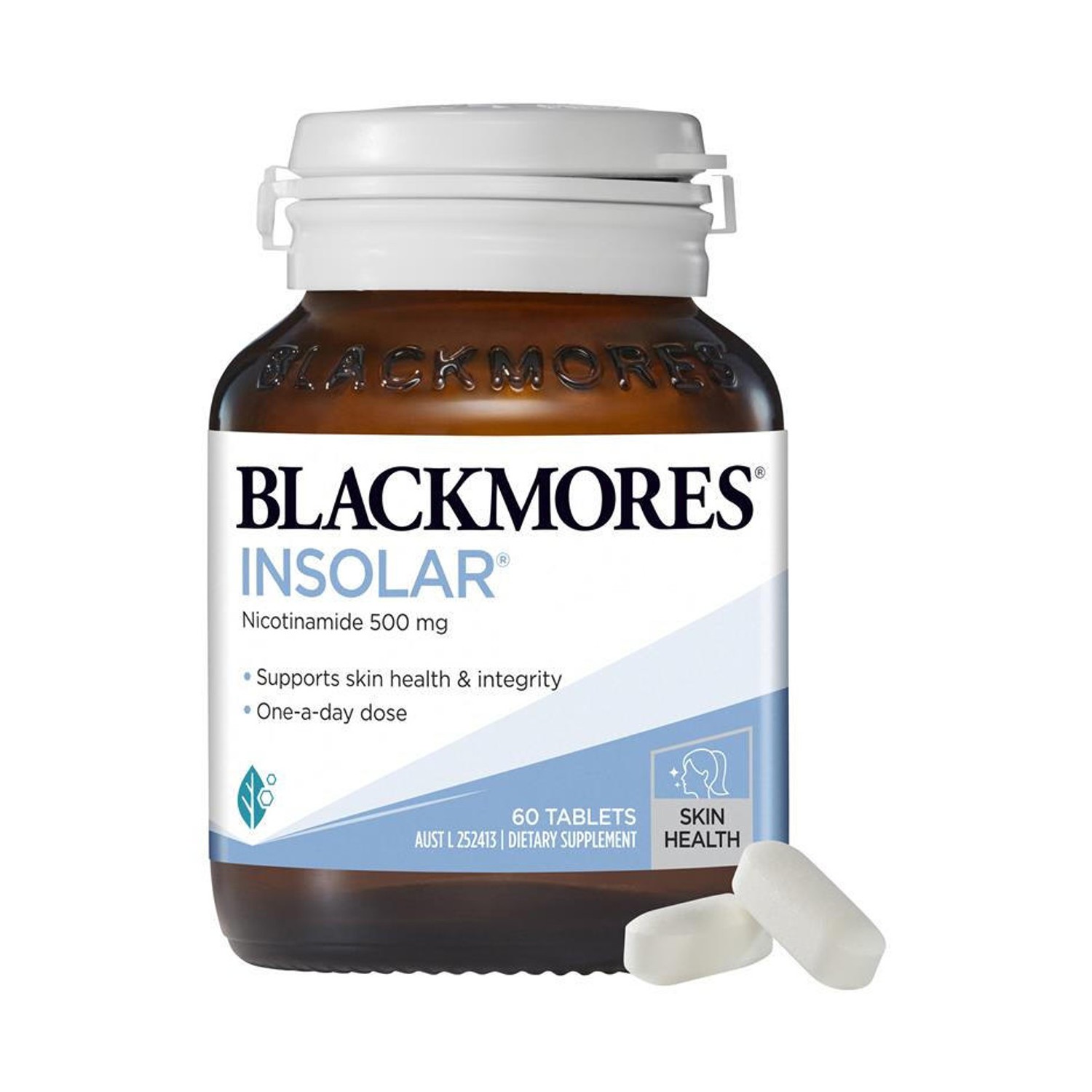 Blackmores Skin Health Insolar High Dose Vitamin B3 | 60 Tablets ...