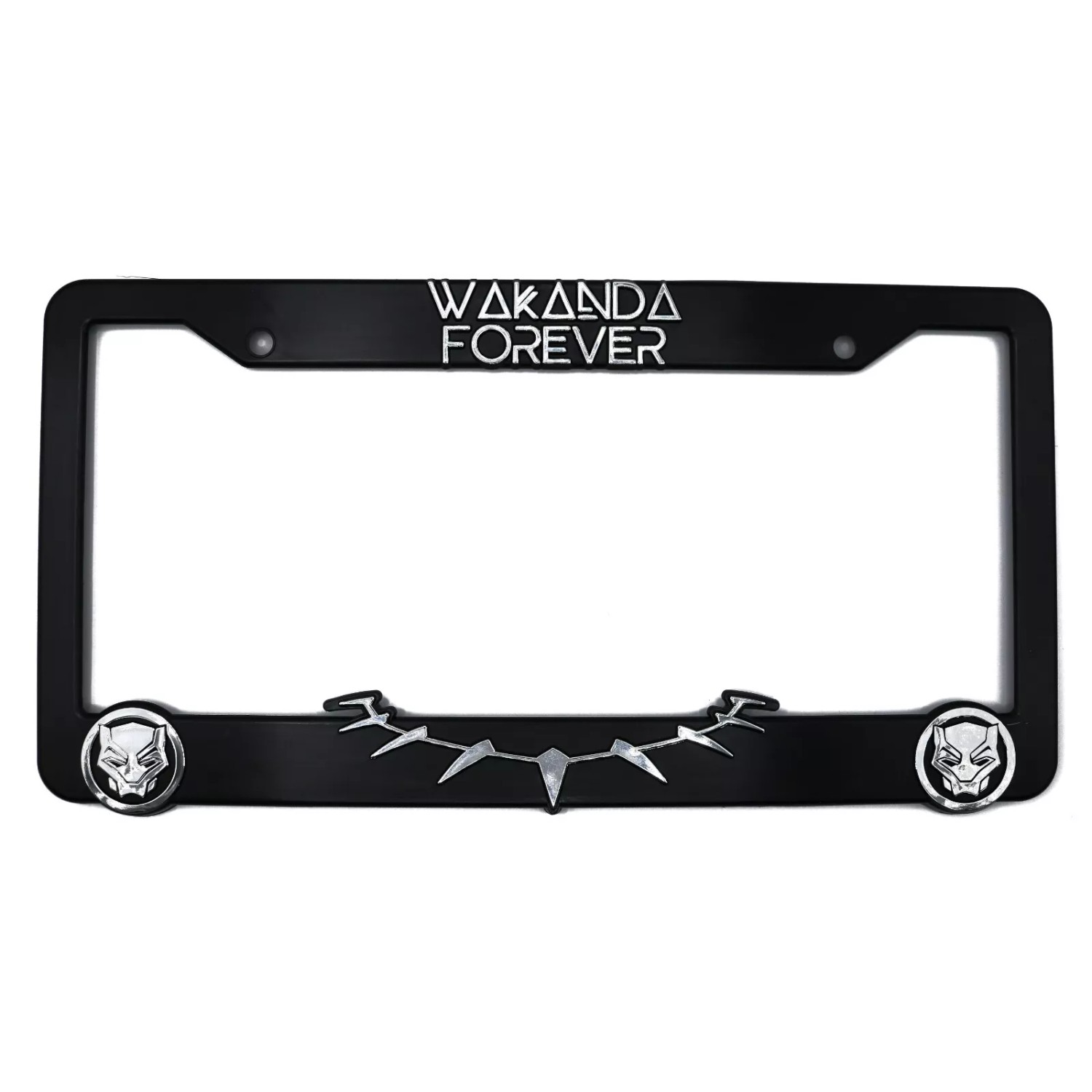 LP Frameworks Black Panther "Wakanda Forever" 3D Raised License Plate ...