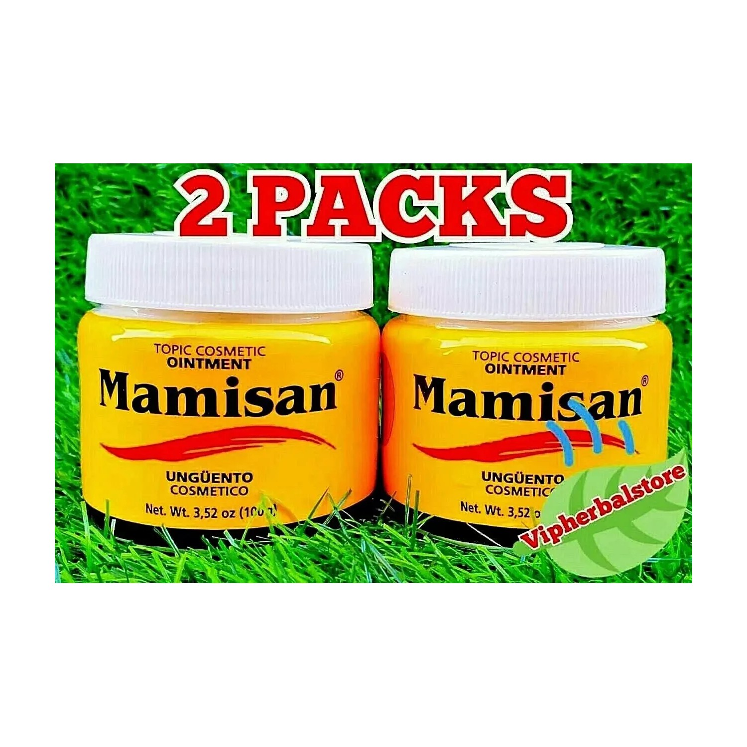 Plantimex 2 Packs MAMISAN OINTMENT Unguento 100 grs each Blows Support ...