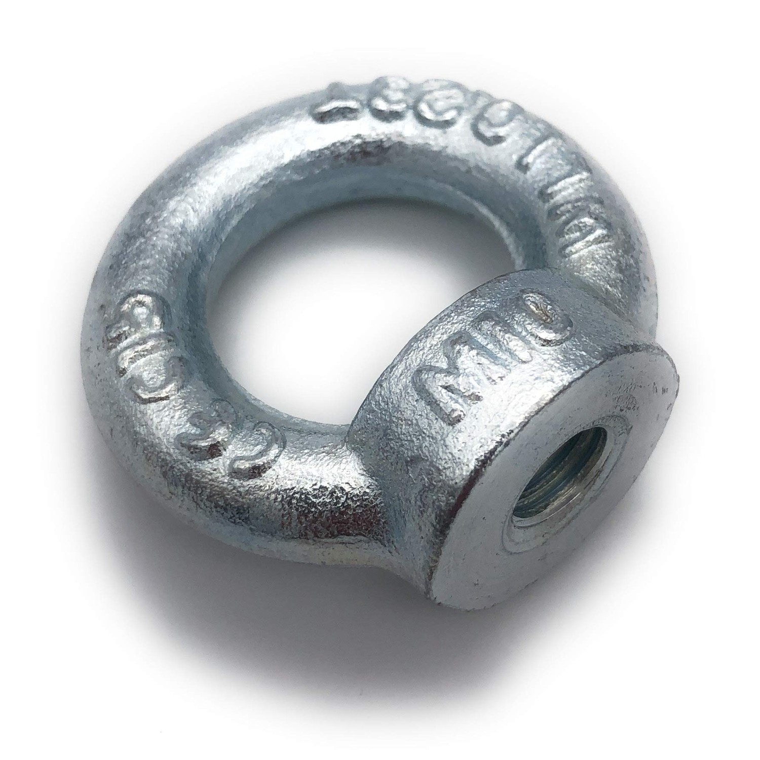 Ring Nuts Galvanised C15 – M10 – Pack of 5 – Load Capacity: 230 kg ...
