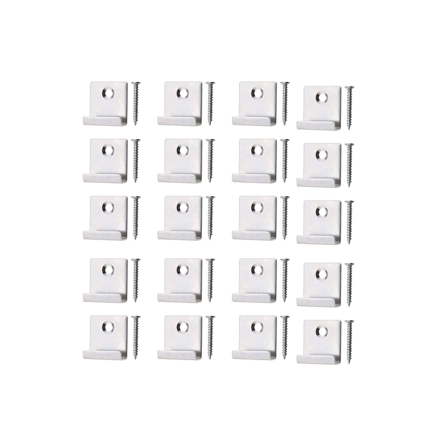 BDHI 25pcs 8mm Decking Hidden Starter Fastener Board Clip Composite ...