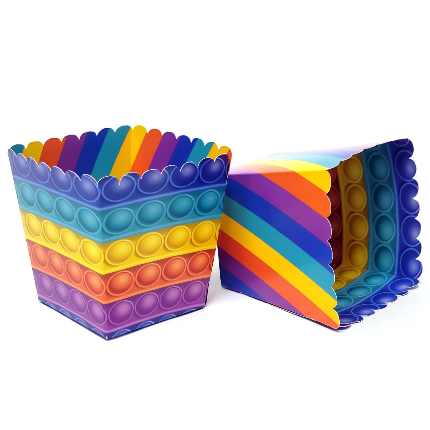 Fidget Popper Snack Boxes for Let's Get Popping Party Supplies ...
