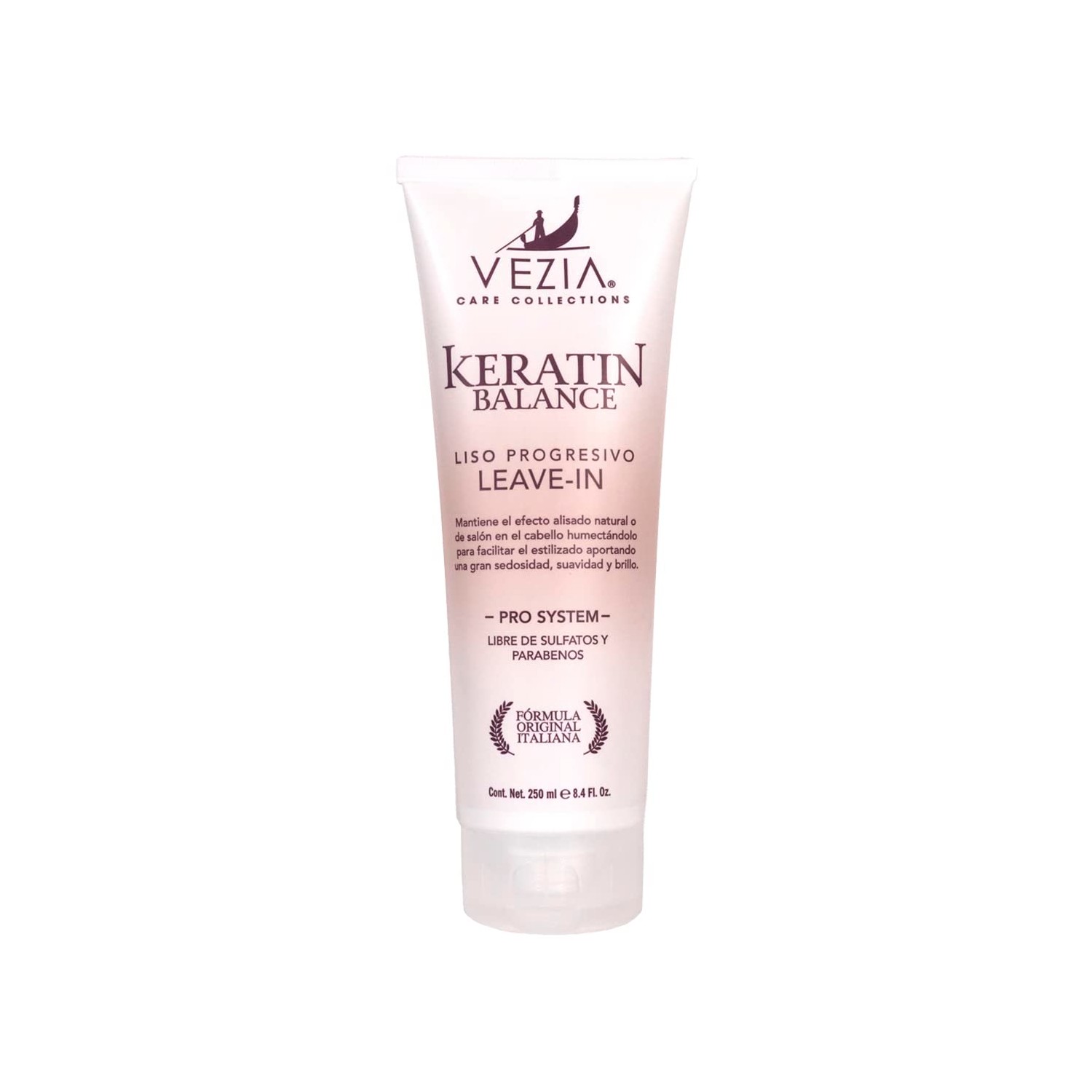 Leave In Keratine Balance Liso Progresivo Vezia - Care Collections Sin ...