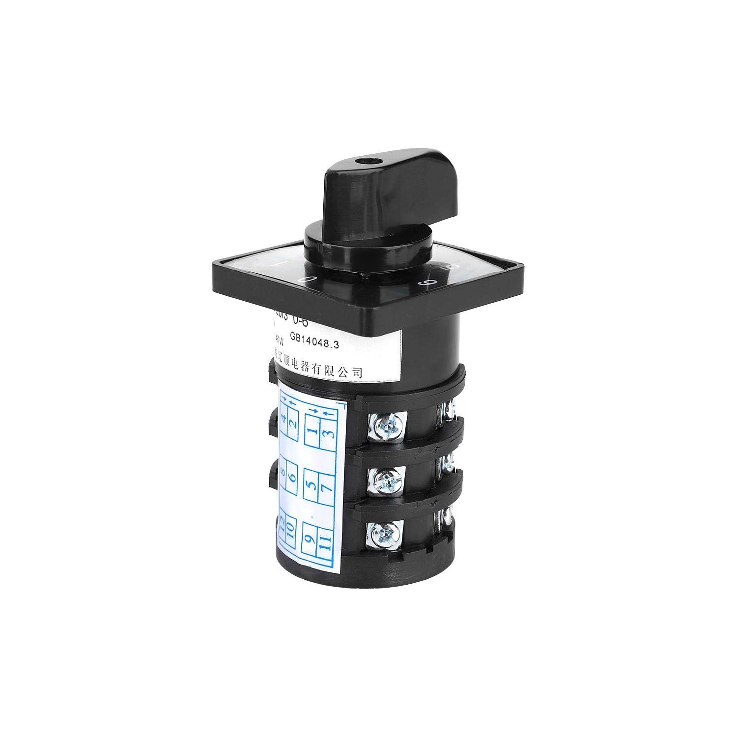 Switch 7 Position, 500V 20A Toggle Switch Selector Switch, 12 Terminals ...