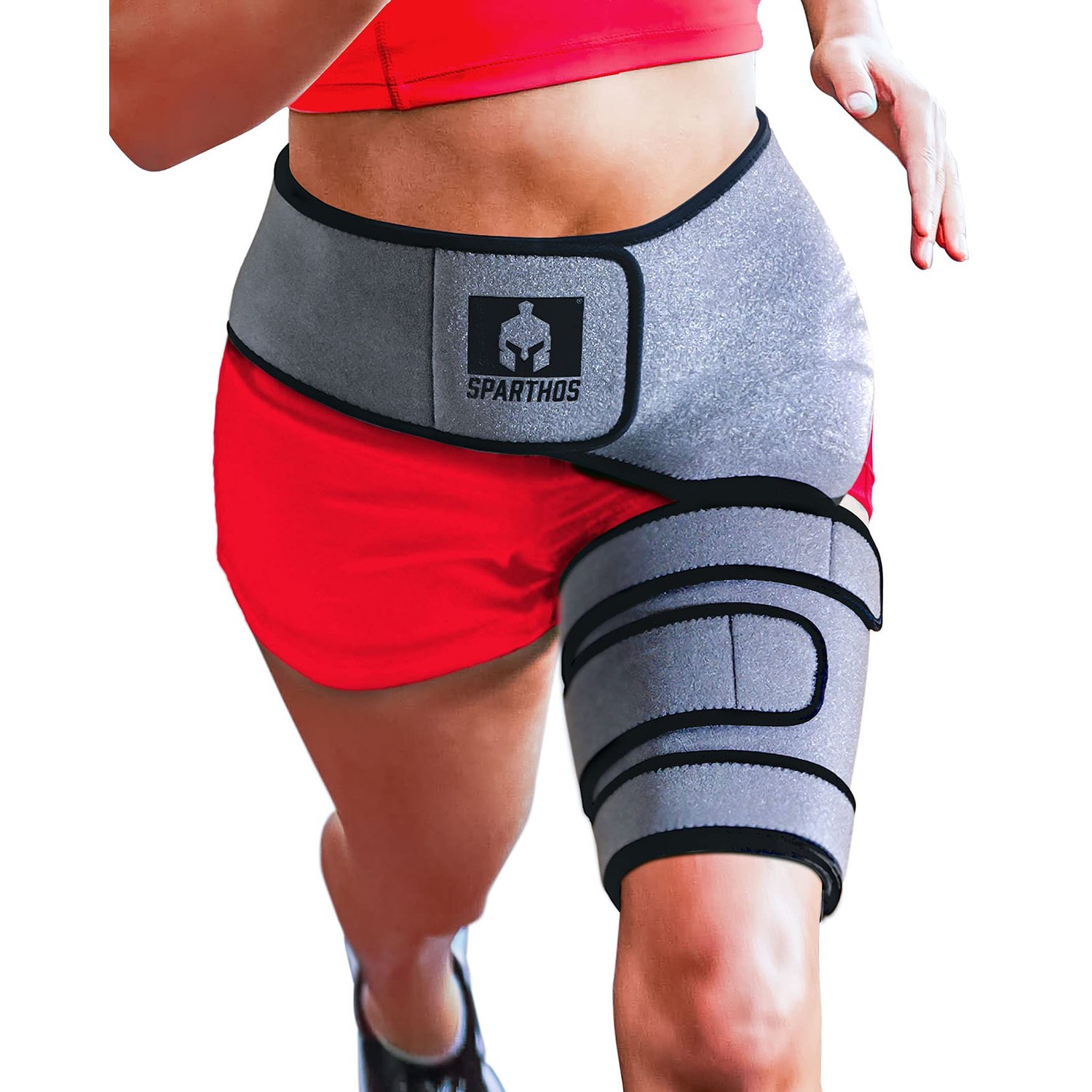Sparthos Sciatic Nerve Brace - Hip Suport Belt - Sciatica, SI Joint ...