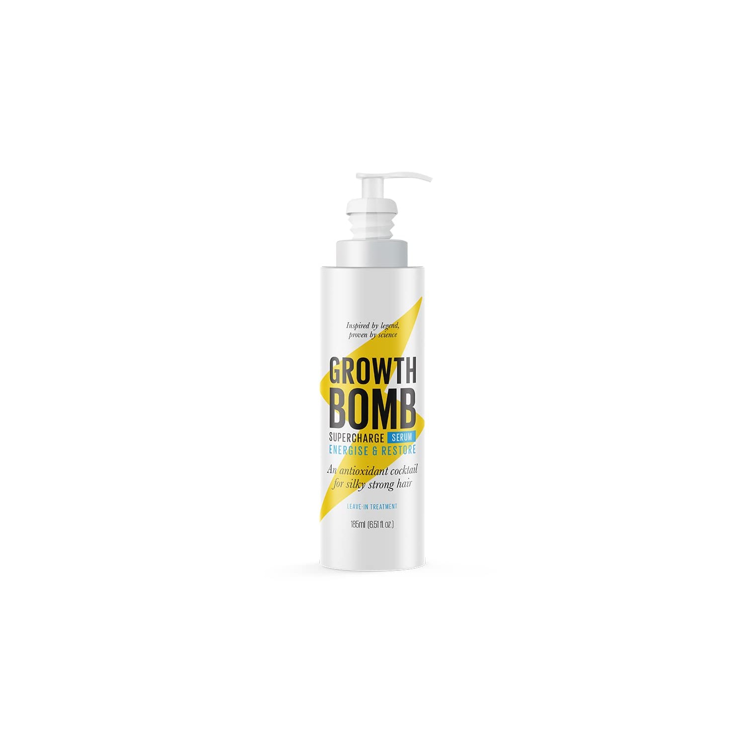 Growth Bomb Hair Growth Supercharge Serum 185ml - Silky, full and ...