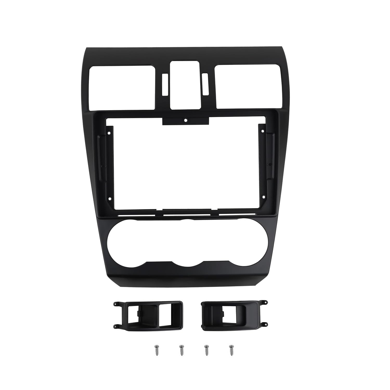 9'' Car Radio Stereo Fascia Frame Panel Trim Bezel with Power Harness ...
