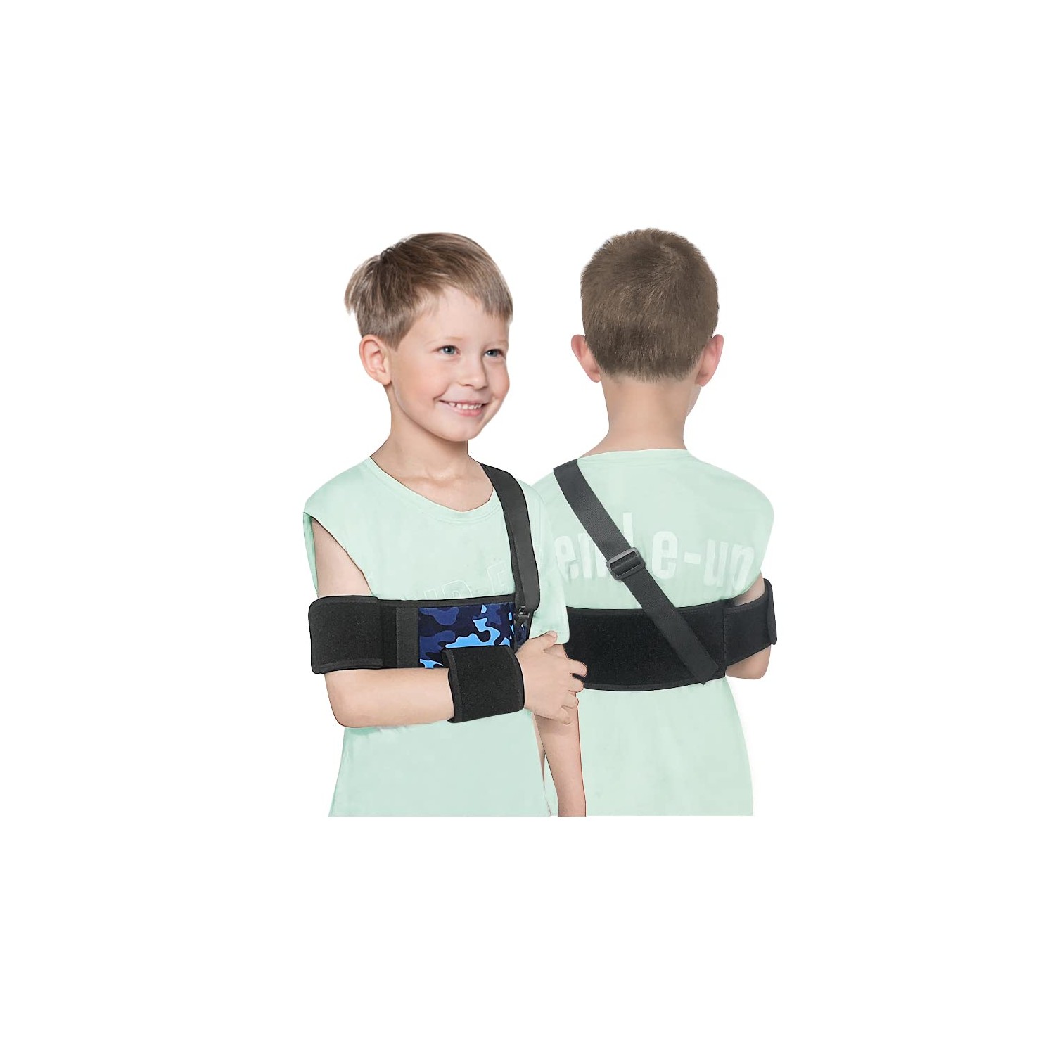 Mybow Pediatric Shoulder Immobilizer Kids Arm Sling for Shoulder Injury ...