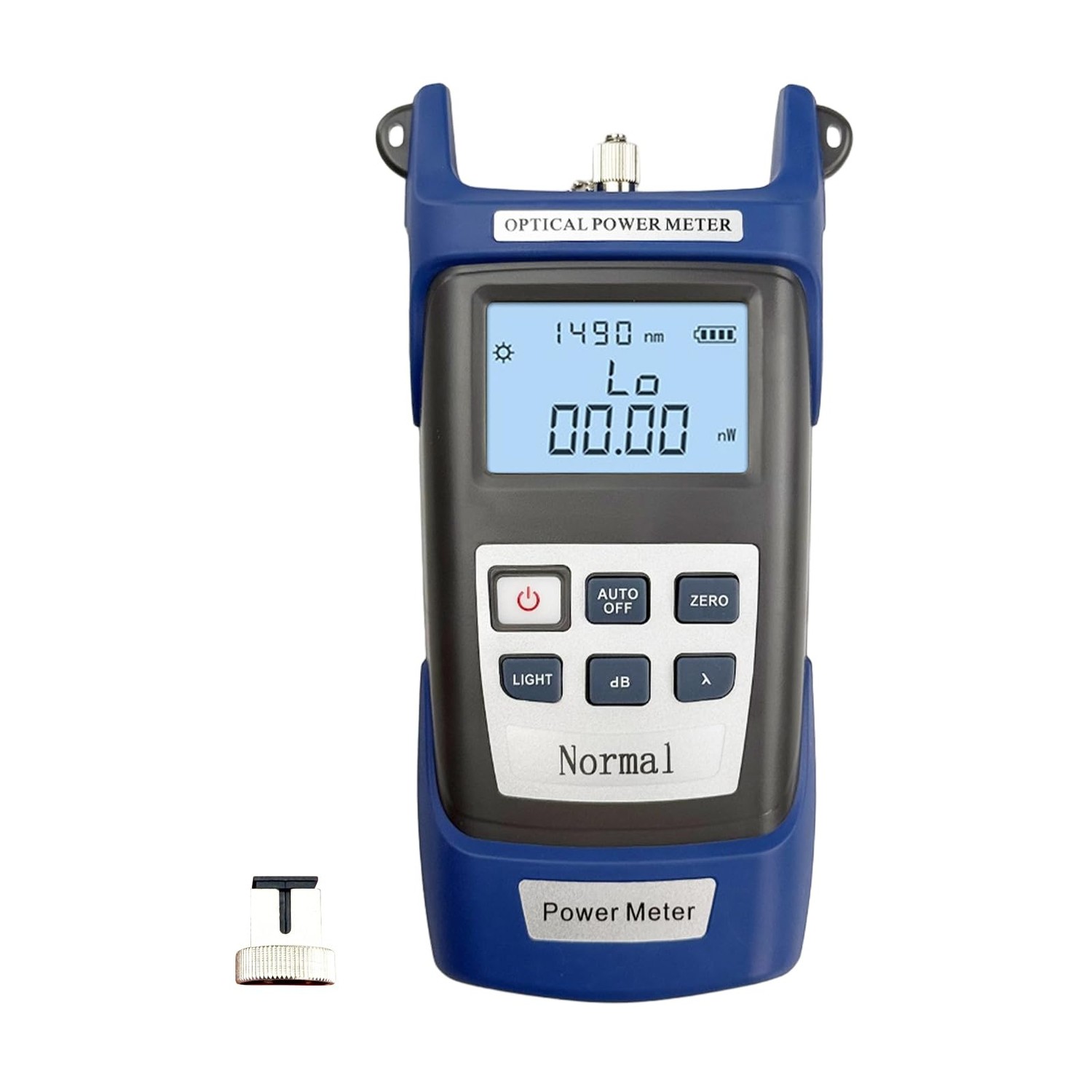 Flylin Fiber Optical Power Meter, Handheld Cable Tester with Visual LCD ...